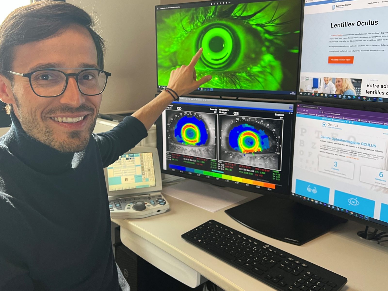 Qu’est ce que les lentilles de nuit ? Traitement & Chirurgie des yeux